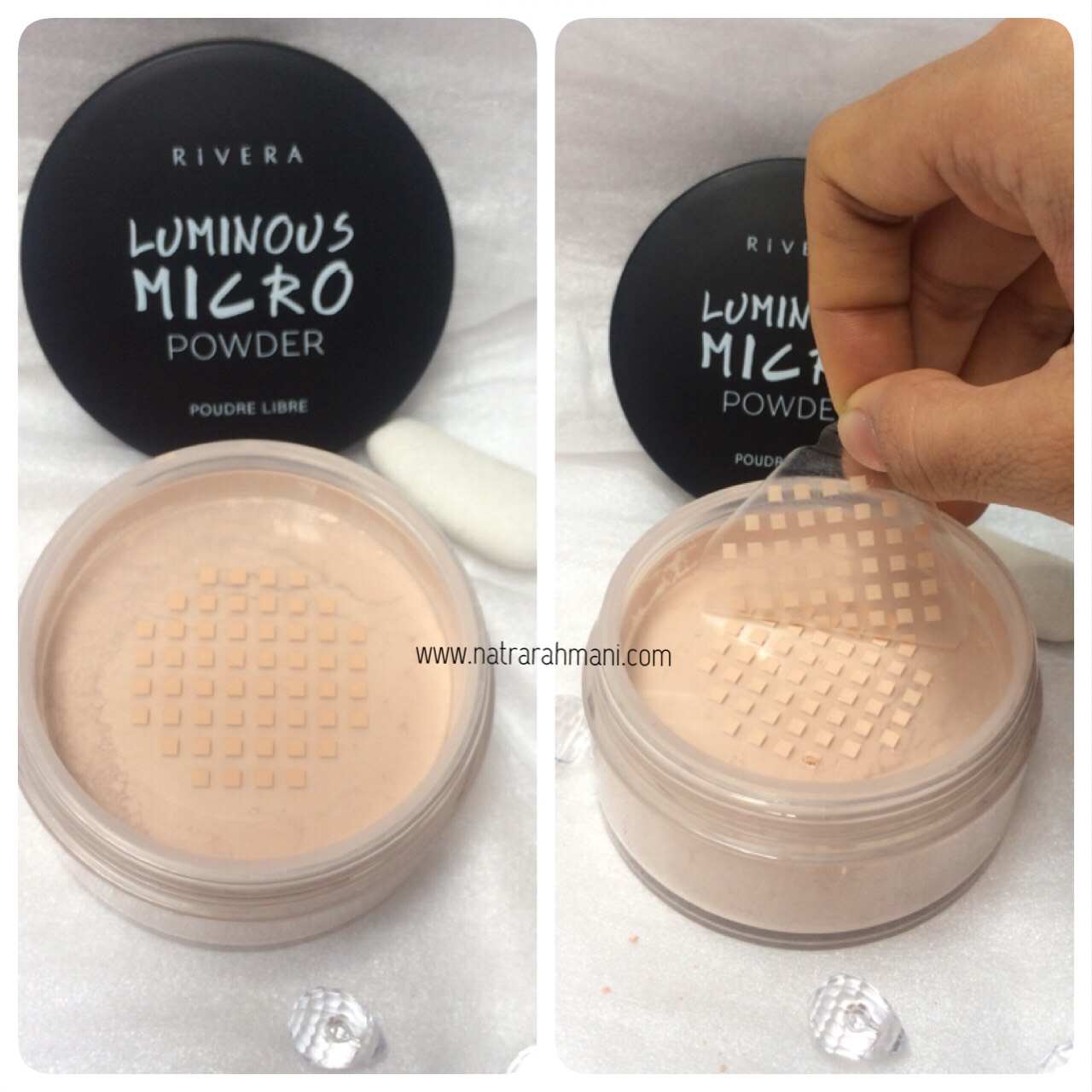 ]REVIEW] RIVERA LUMINOUS MICRO POWDER ALL SHADES : 01 SOFT HONEY, 02 ...