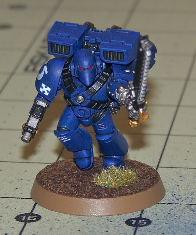 The Atomic Spud's Warhammer 40K Blog: Finished Assault Squad