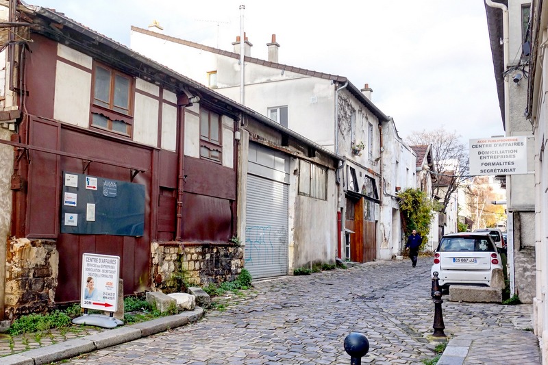 Paris : Impasse Mousset, devenir radieux d'un ancien passage industriel ...