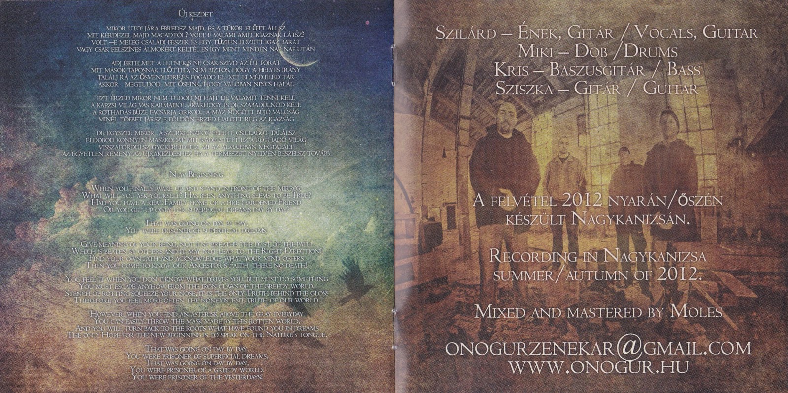 https://t.me/NordsturmJoker: Onogur - Új kezdetre várva (2013)