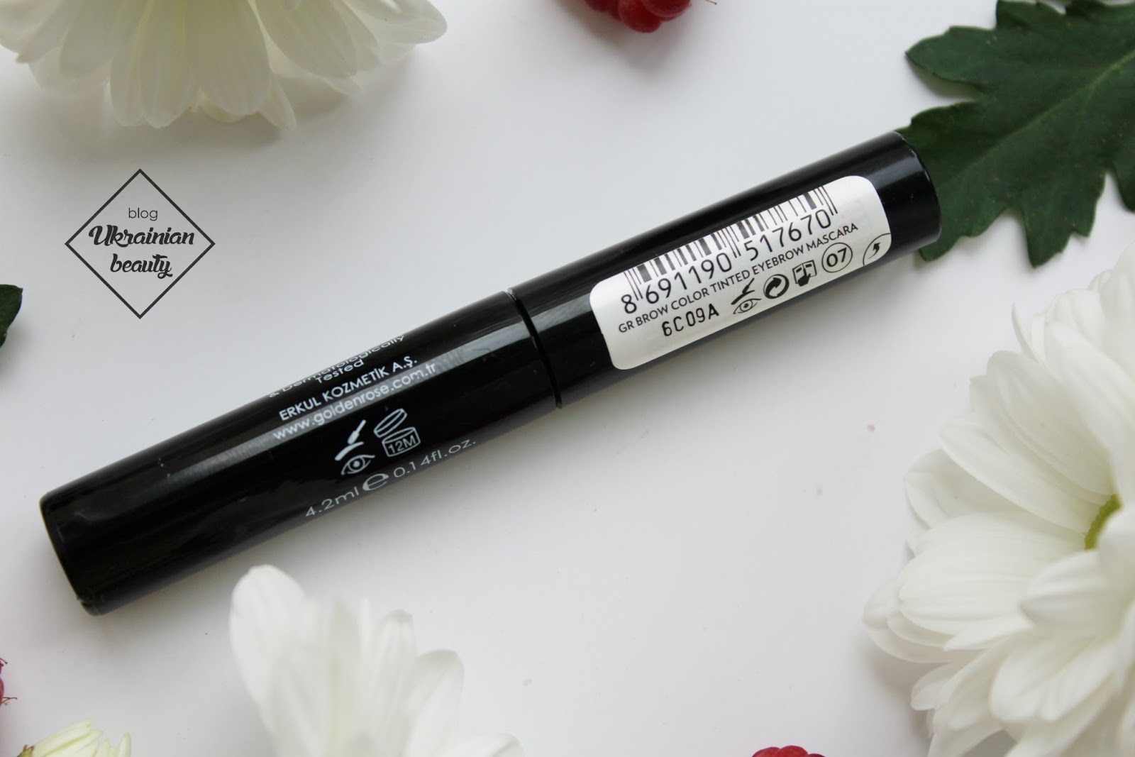 Golden Rose Brow Color Tinted Eyebrow Mascara 07 - Ukrainian Beauty