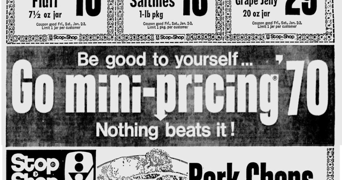 Ad Analysis: 1970s Stop and Shop ~ Brands "R" Us