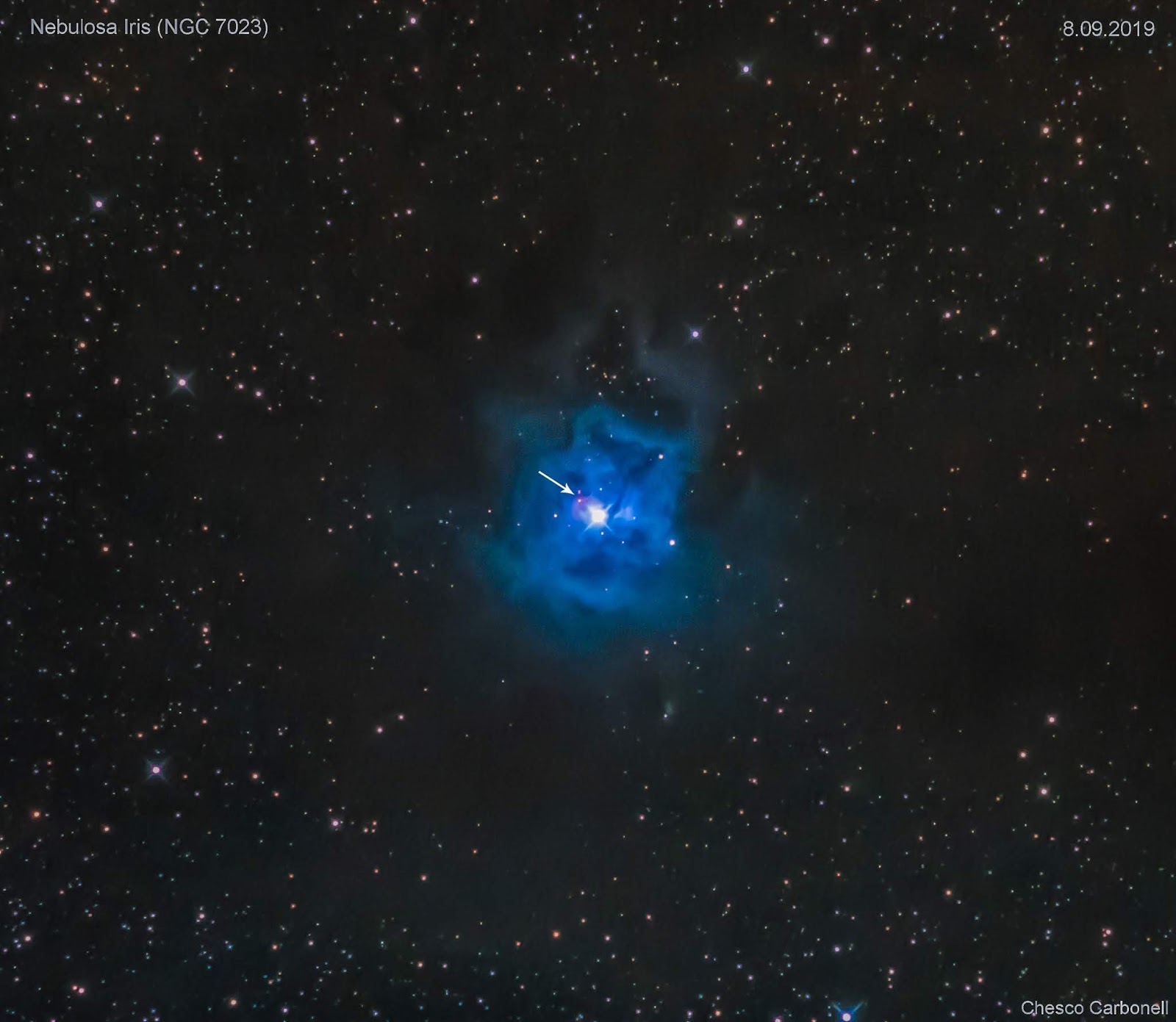 Vistas al Universo: Iris.. La flor de Cefeo.