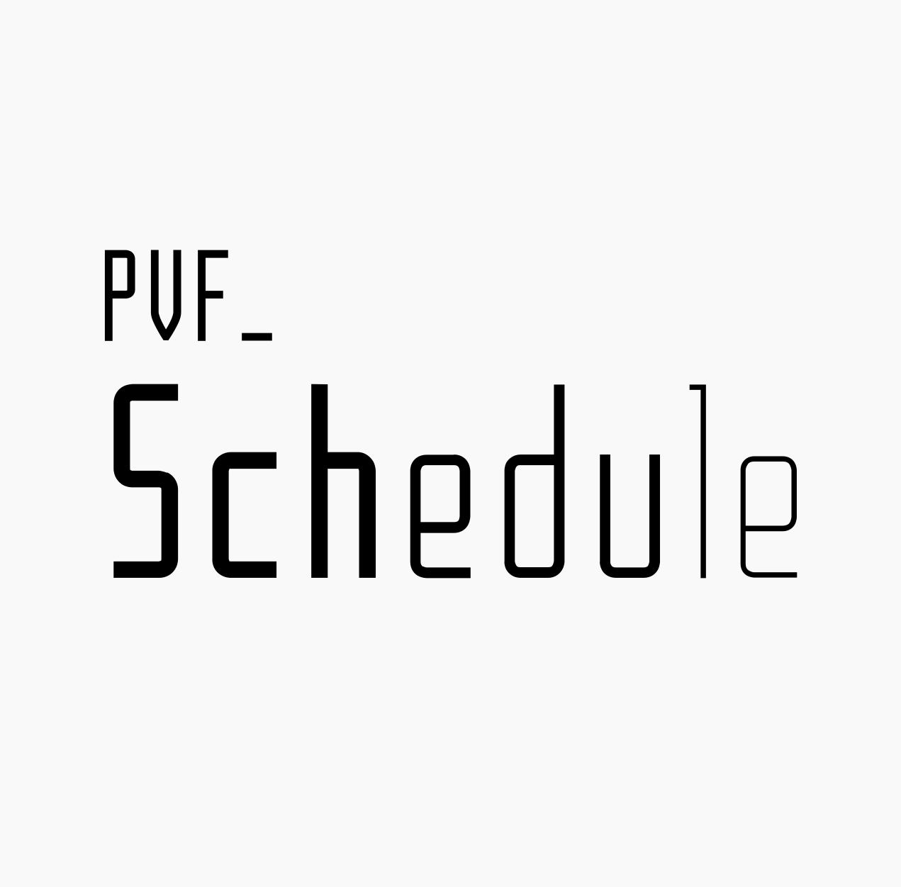 PVF Schedule #Free #Condensed #Geometric #Sans #OTF #Font