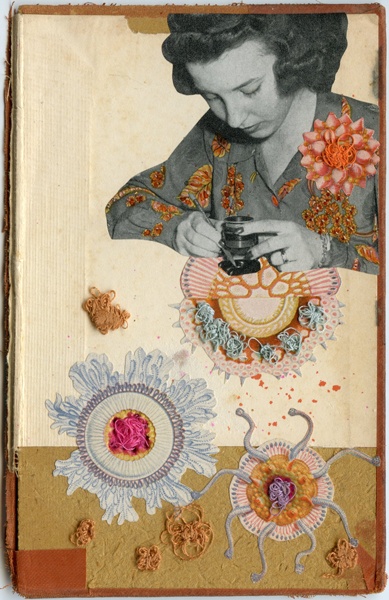 ...Amores Bohemios...: Angelica Paez , enmaravillada de sus collages de ...