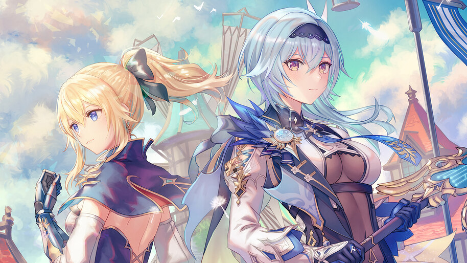 Jean Eula Genshin Impact 4K #2861a Wallpaper PC Desktop