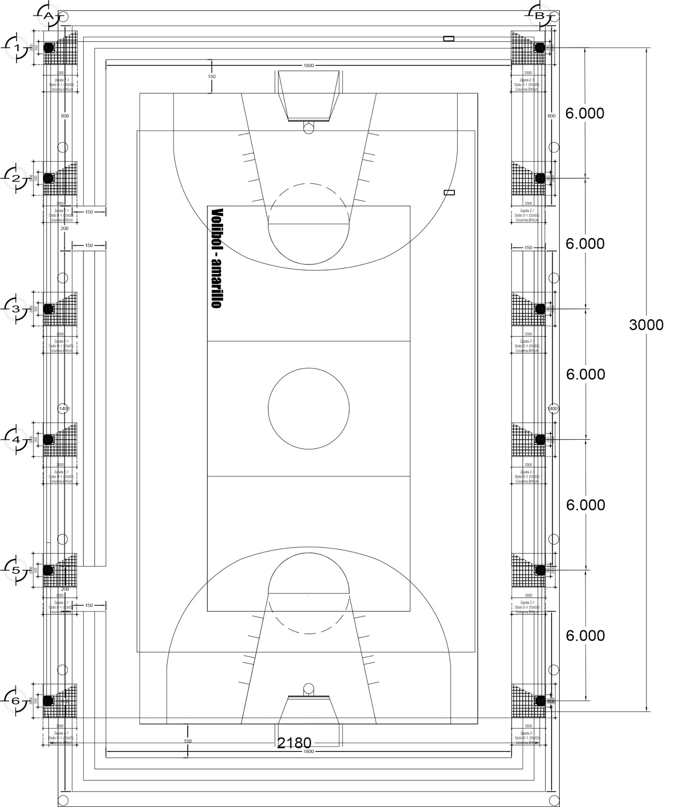 Estructuras Metálicas: Proyecto, cancha techada