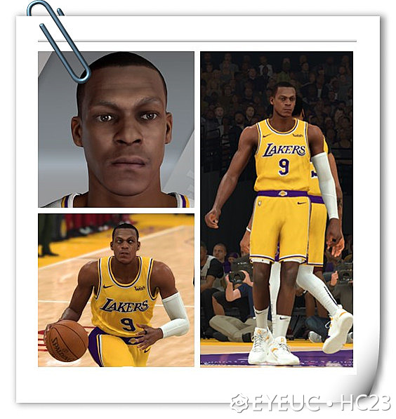 Rajon Rondo Face And Body Model By HC3 [FOR 2K20]