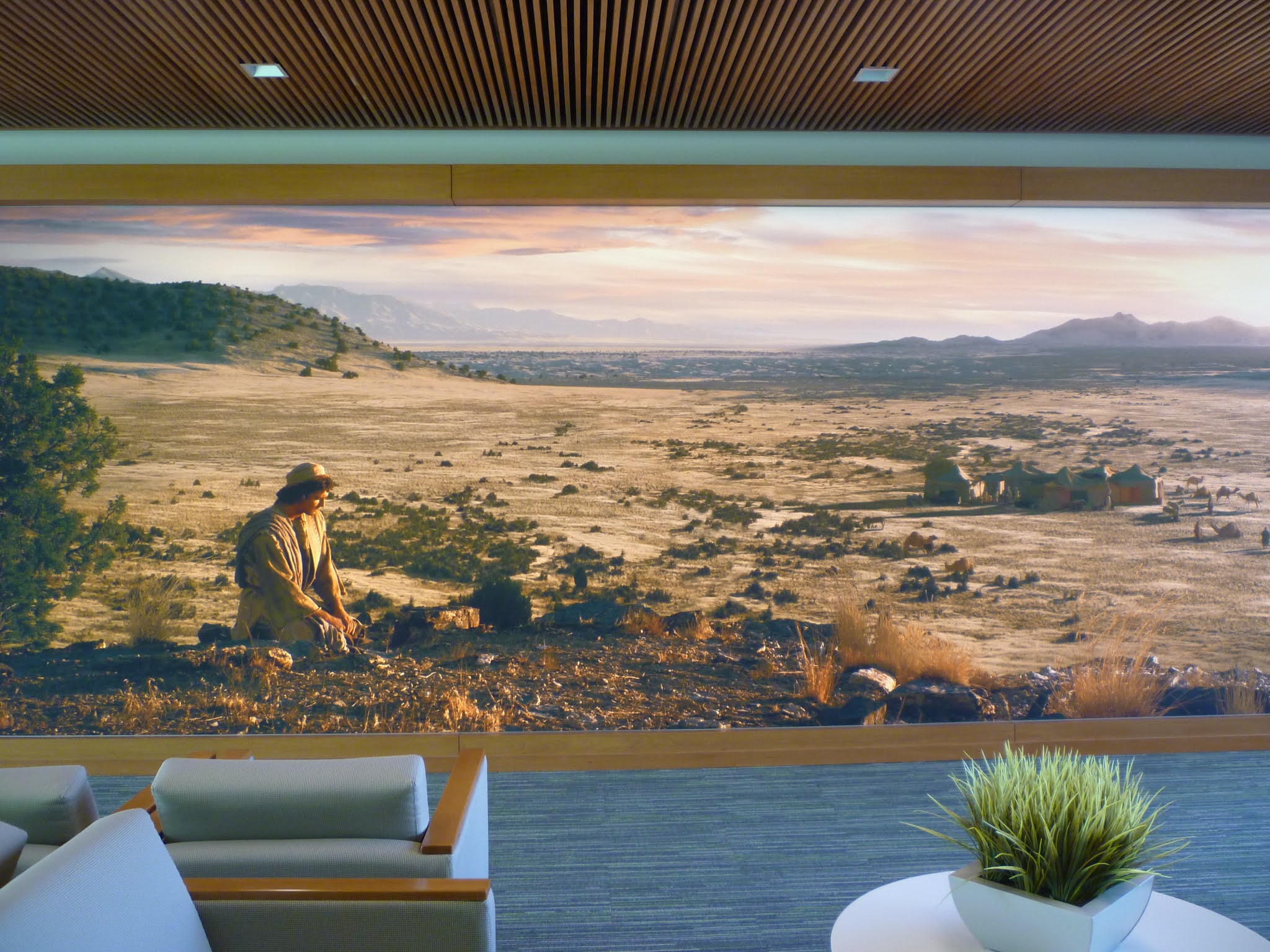 John and Karen in the Adriatic North Mission: Reflections on the MTC murals