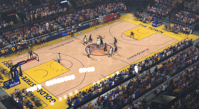 NBA 2K20 Golden State Warriors (Classic and City) Court and Arena by ...