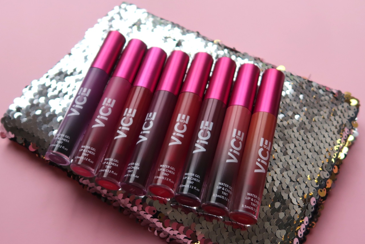 Vice Cosmetics Water Lip and Cheek Tint: Affordable yet diverse!