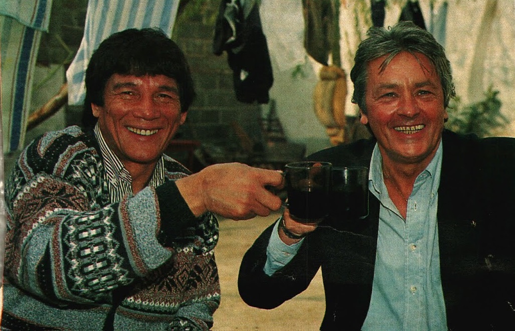 ALAIN DELON: AMISTAD CON CARLOS MONZÓN