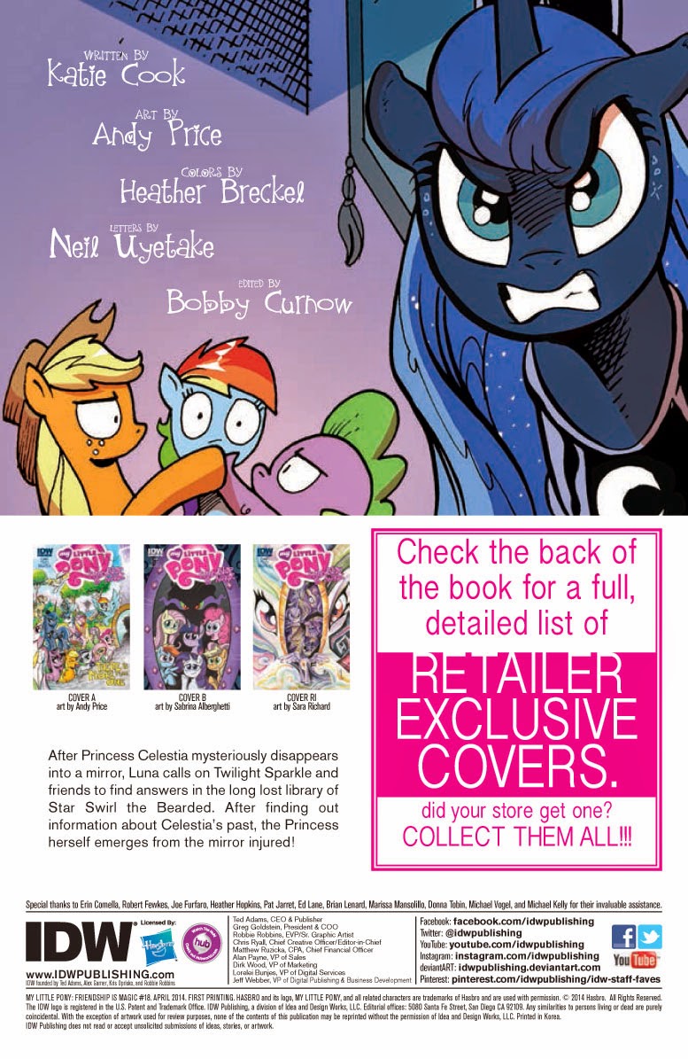Equestria Daily - MLP Stuff!: Four More Pages of Issue #18 of the My ...