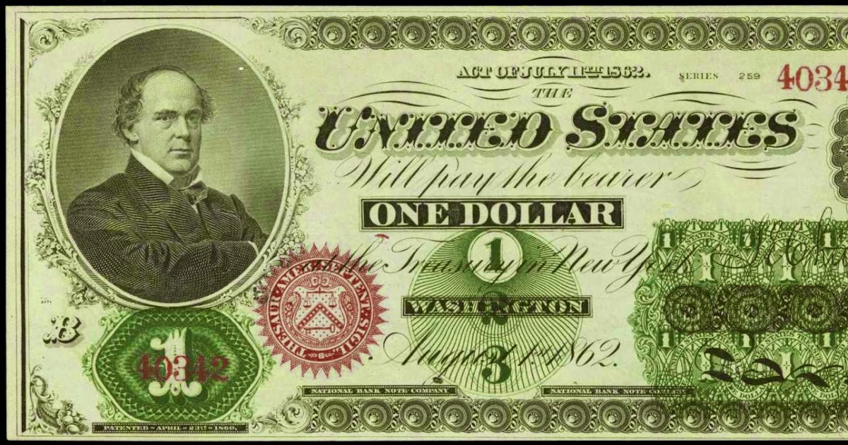 1862 One Dollar Legal Tender Note|World Banknotes & Coins Pictures ...
