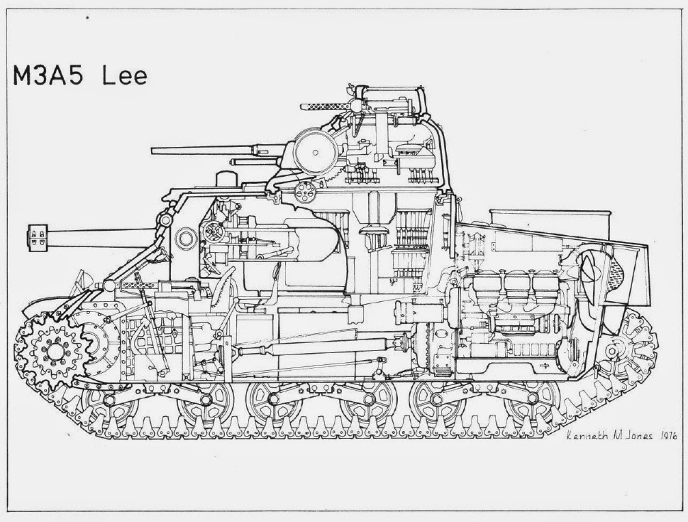 Allied Tanks and Combat Vehicles of World War II: Medium Tank M3 Grant ...