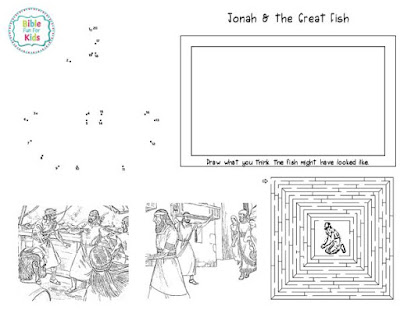 Jonah and the Fish | Bible Fun For Kids