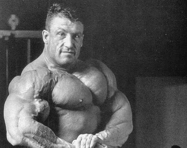Old school bodybuilder