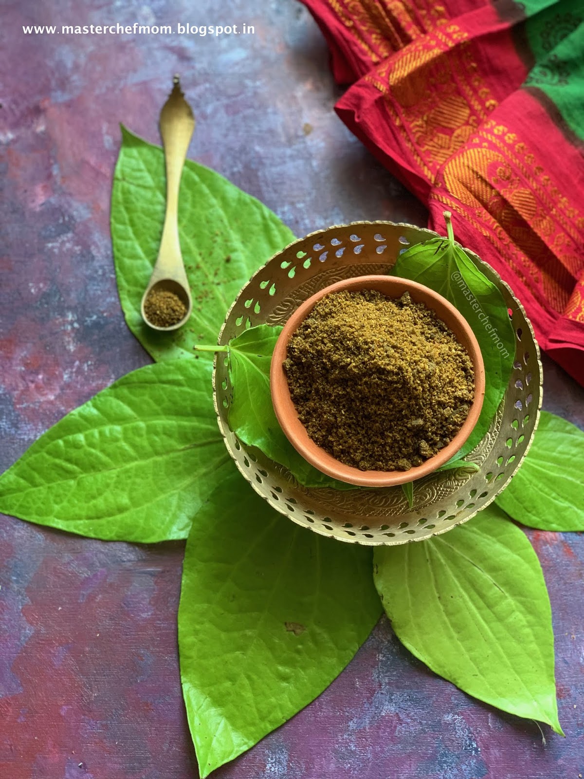MASTERCHEFMOM: Paan Spice | Vethalai Podi |Betel Leaves Spice Powder ...