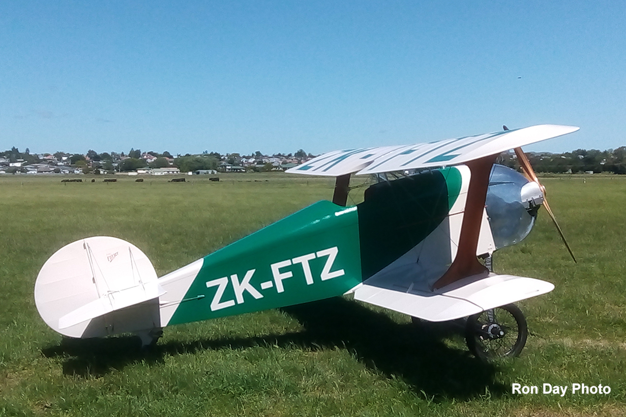 NZ Civil Aircraft: Staaken Flitzer ZK-FTZ/2 at Waipukurau 15-11-2020