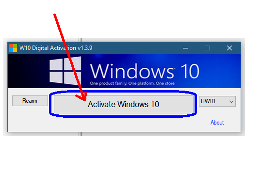 WINDOWS 10 DIGITAL ACTIVATION PROGRAM 1.3.9 BY RATIBORUS