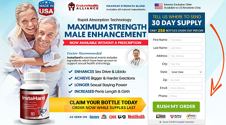 InstaHard Reviews – A Sex Hormone Balancing Supplement {Updated}