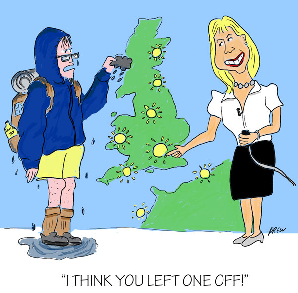 Cartoons I Drew: Weather Report