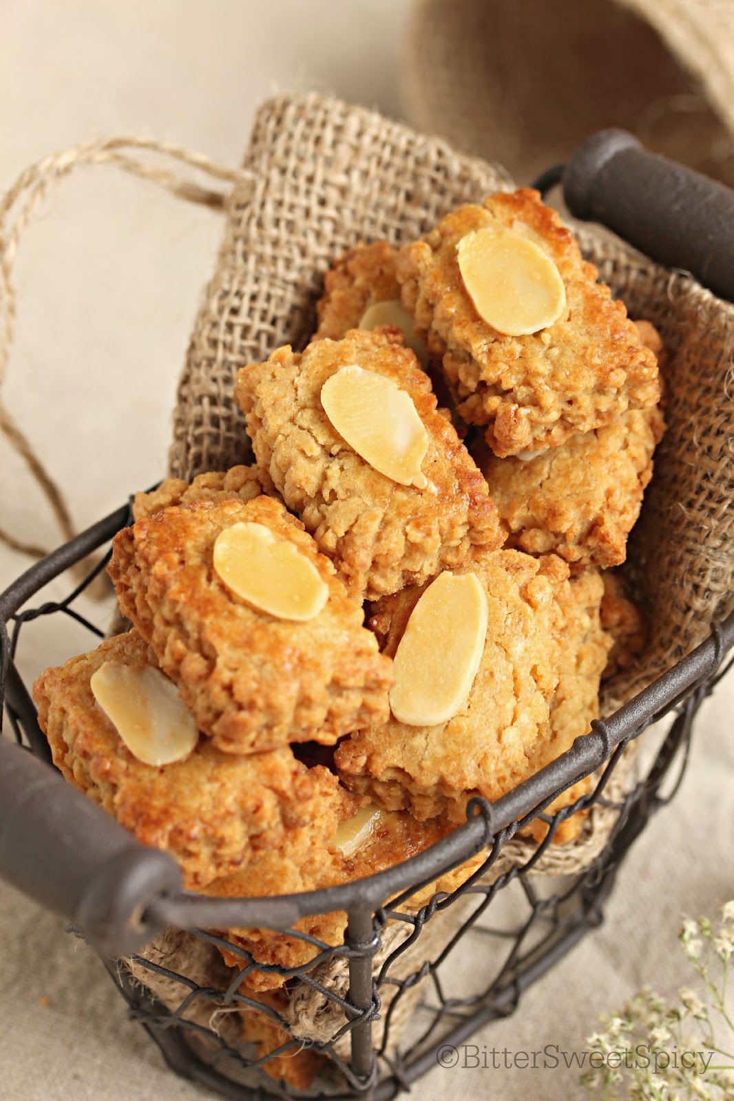 BitterSweetSpicy: Almond Jackfruit Biscuits