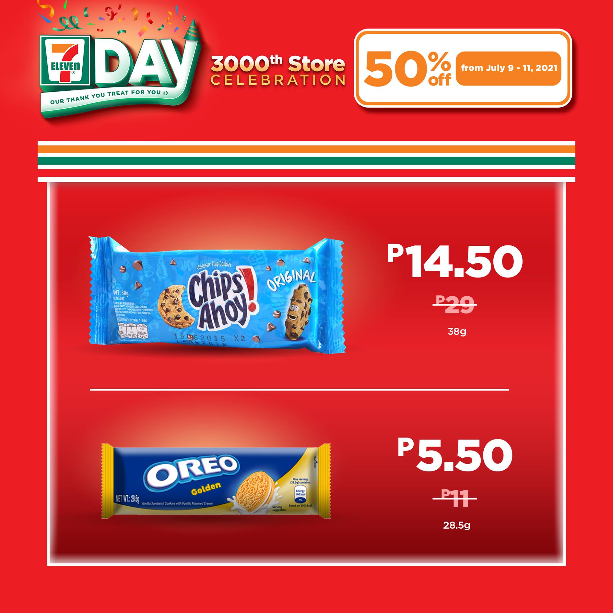 Manila Shopper: 7-Eleven Day 2021: Over 250 items at 50% OFF