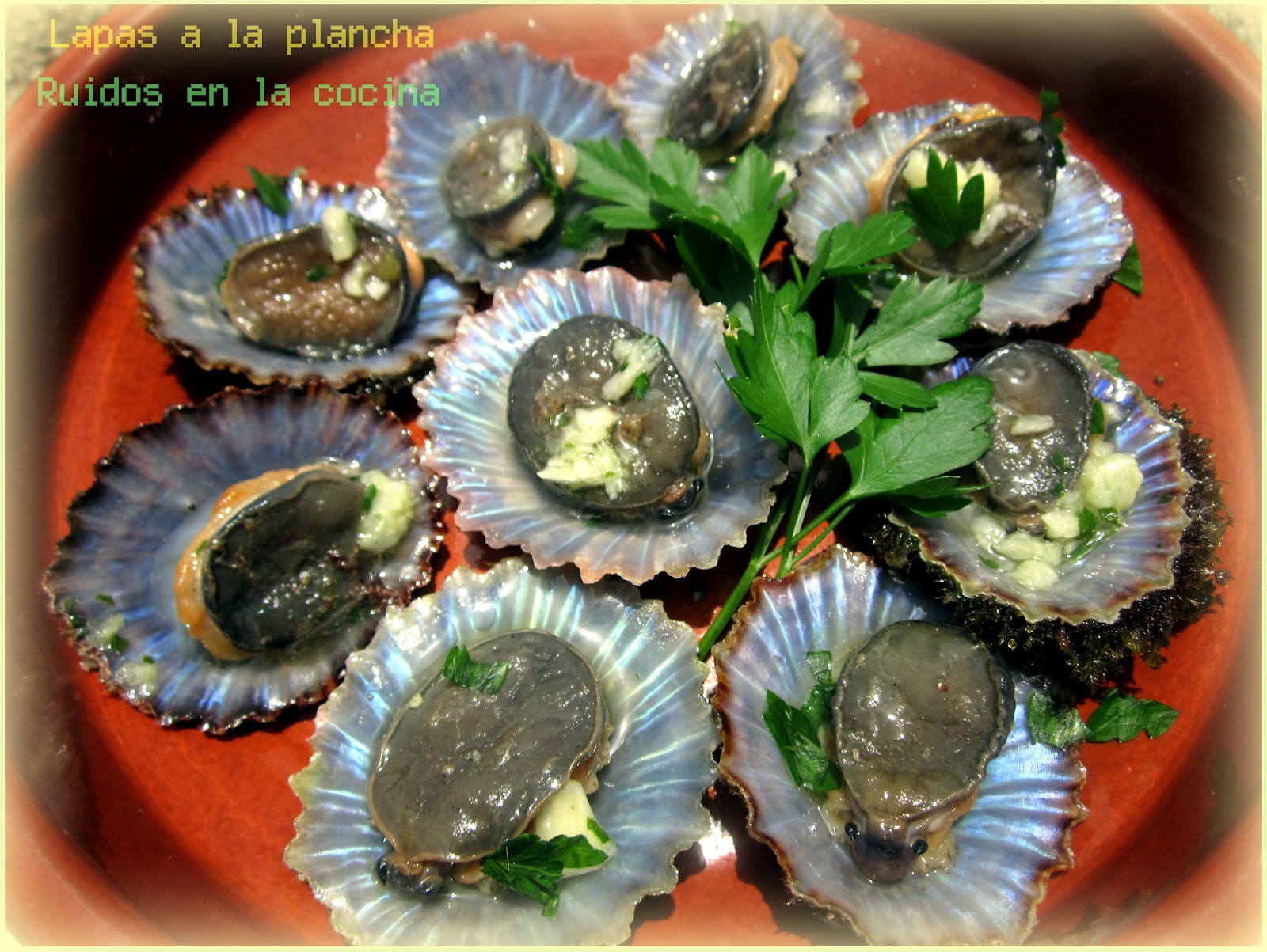Ruidos en la cocina: Lapas a la plancha