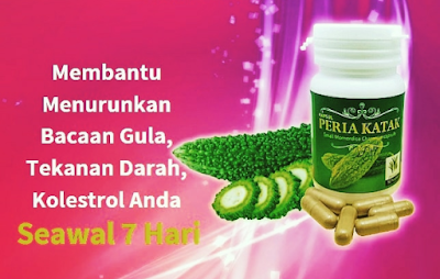 Khasiat Peria katak kini dalam bentuk kapsul dapatkan segera