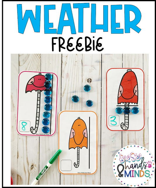 Weather Preschool Theme | Busy Hands and Minds
