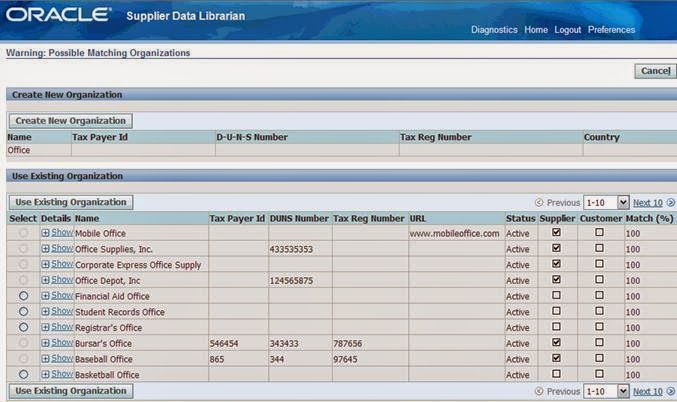 Oracle Applications: Introduction to Oracle R12 Supplier Management
