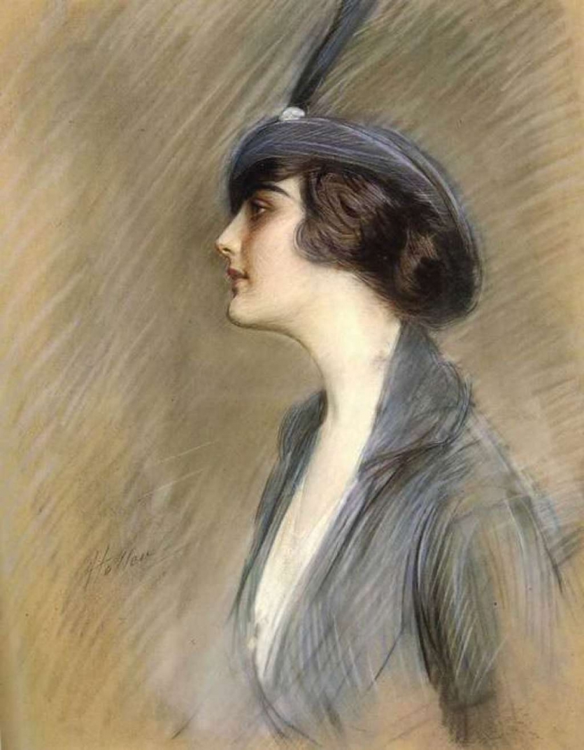 Paul César HELLEU (1859-1927) ~ Pastel Portraits | Catherine La Rose ...