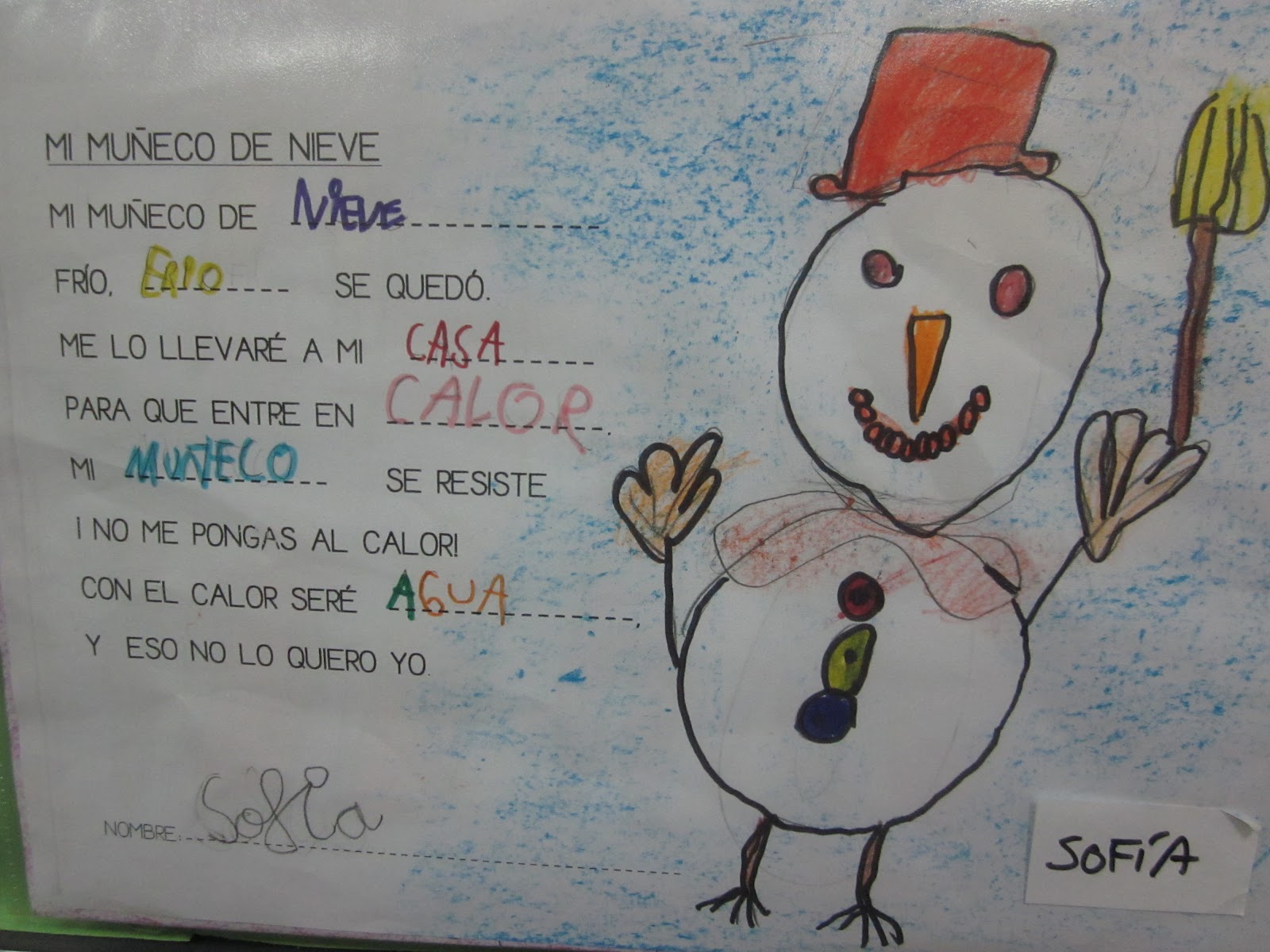 Las cosas que aprendo: EL INVIERNO