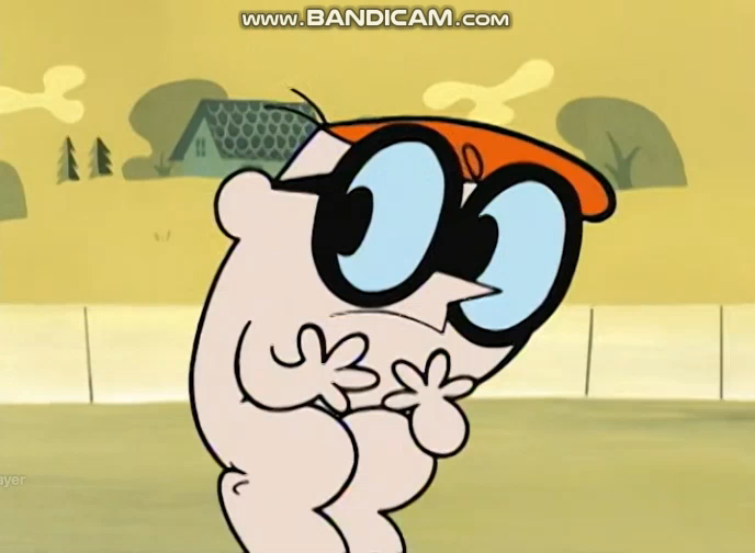 Shirtless Drawn Cartoon Boys: Naked Dexter 3