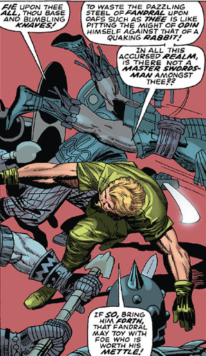 Fandral The Dashing Comics