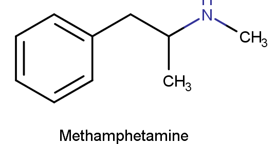 Φαρμακευτικά Μόρια: Μεθαμφεταμίνη