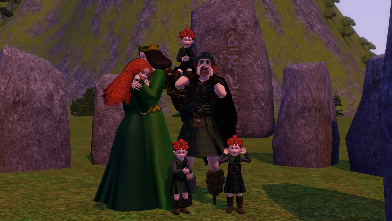 Sil Fantasy: Walt Disney's Brave Main Characters