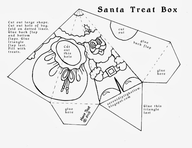 Serendipity Hollow: Santa Treat Box