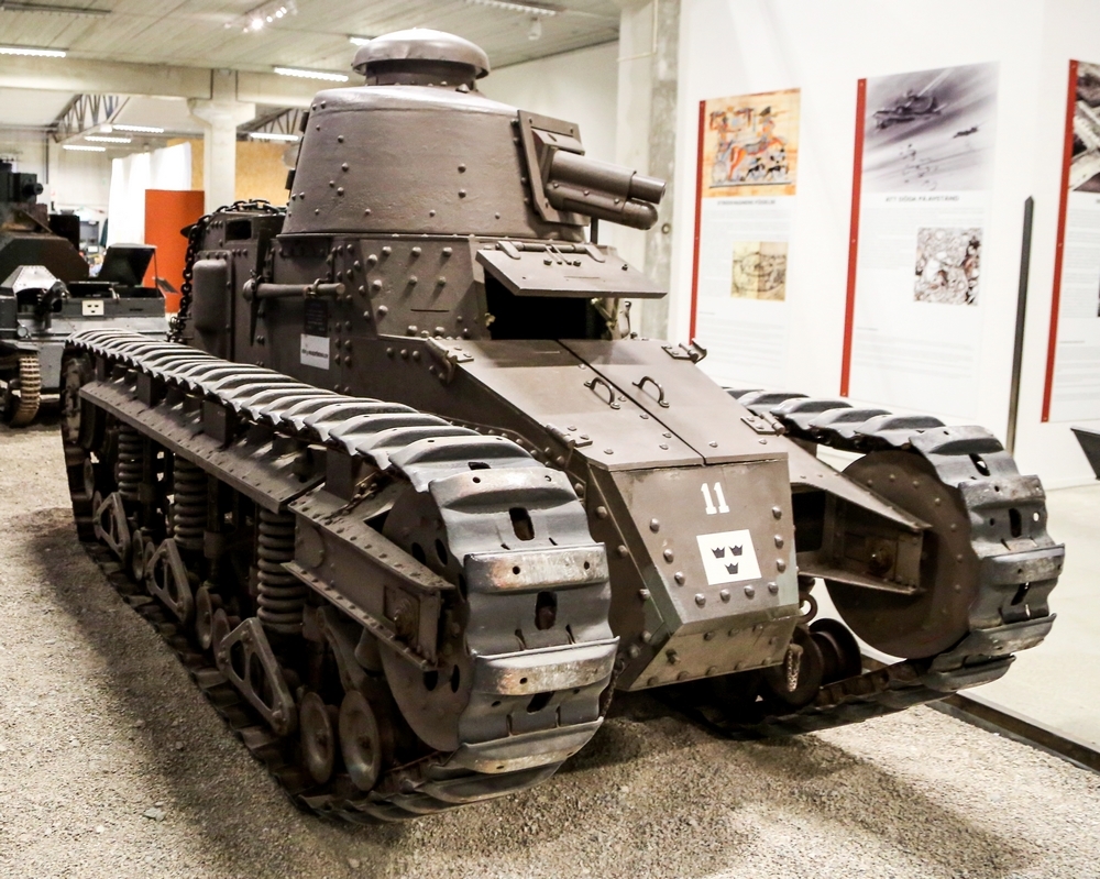 WARFARE Blog: GALERIA: O tanque Renault NC27 fm/28 sueco