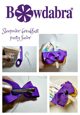 Make it easy crafts: Make a quick and easy sleepover breakfast party favor