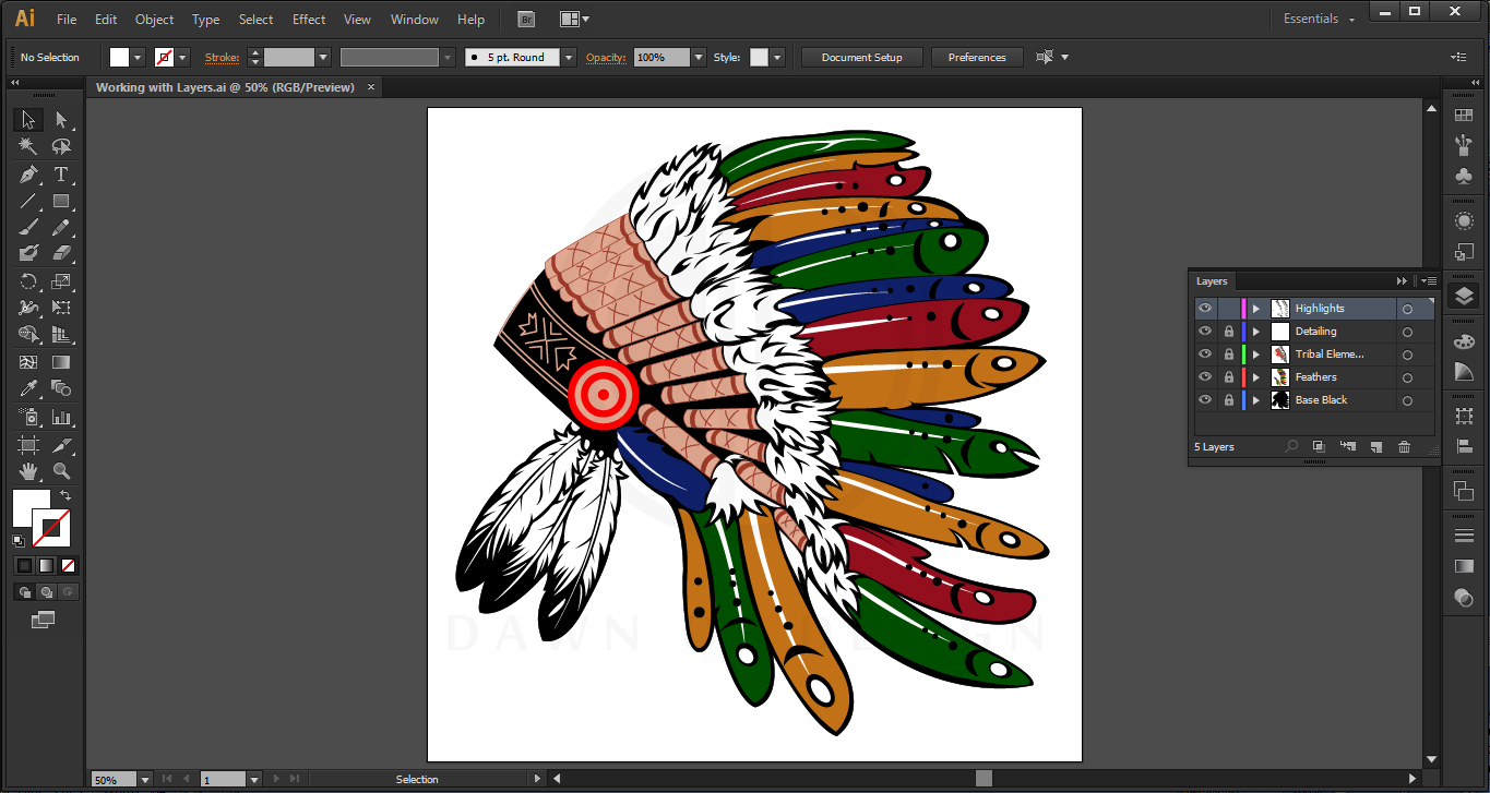 How To Master Working With Layers In Adobe Illustrator In 8 Simple Steps Bloggersstand