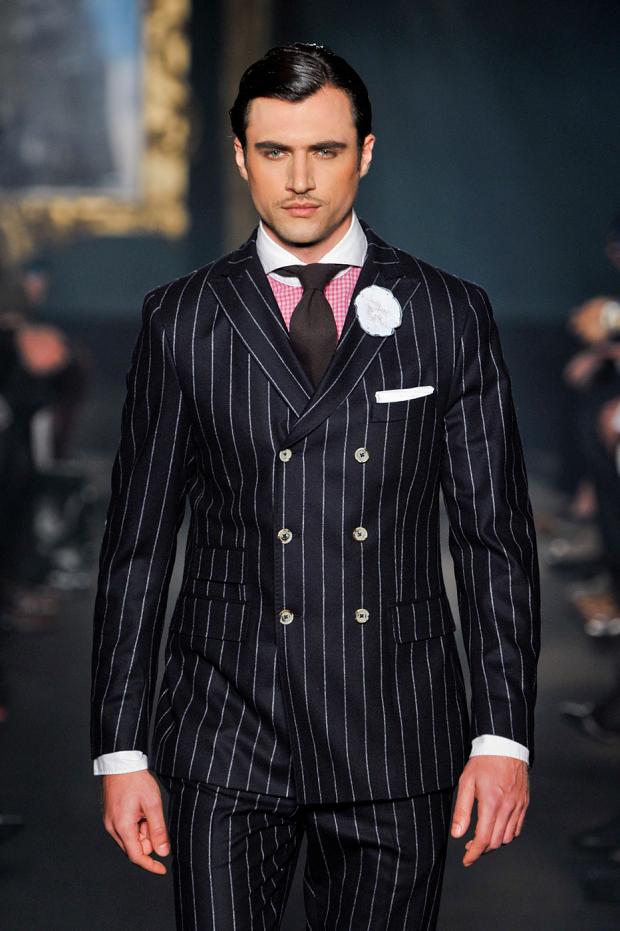 ! I love eclairs !: Azeri Male Model walks in NYFW Fall 2012