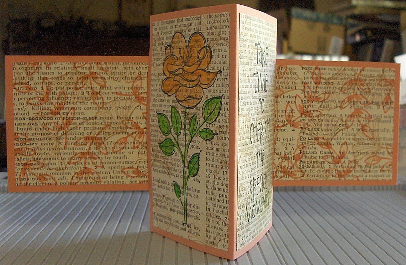 Lilacs and butterflies: prism pop up tent card tutorial