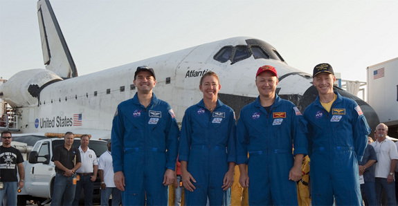 Suburban spaceman: NASA's Last Space Shuttle Crew Takes Manhattan This Week