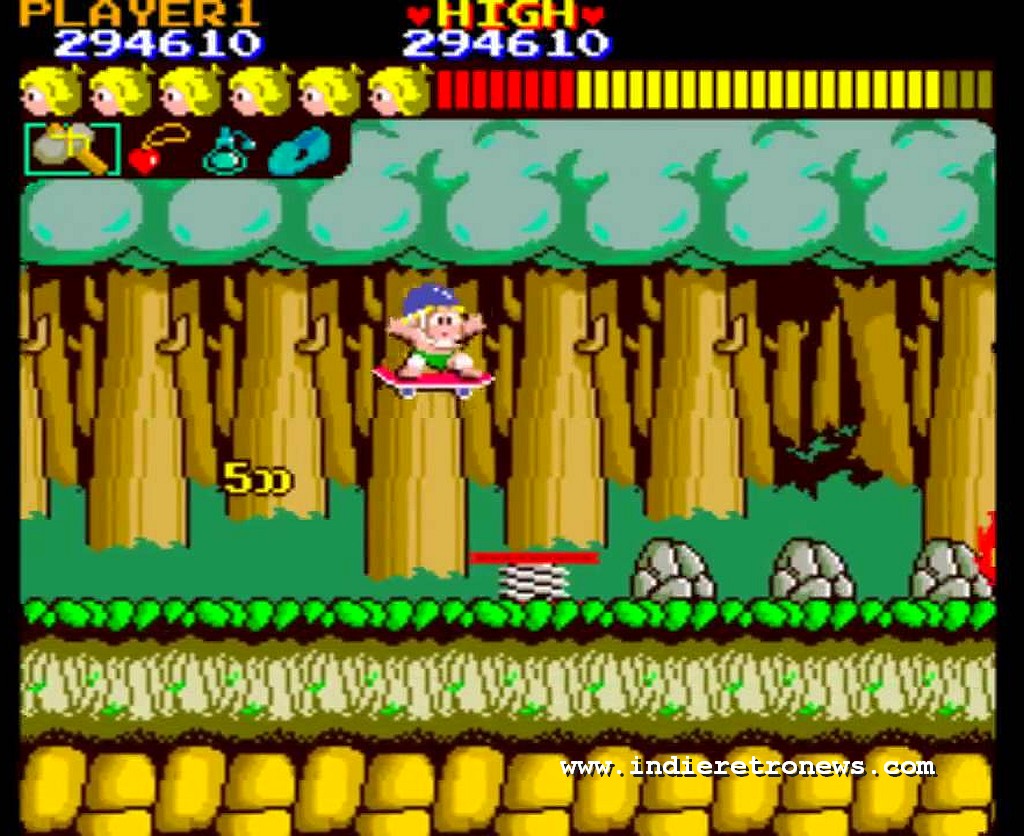 Indie Retro News: Wonderboy - A great Arcade classic is coming to the ...