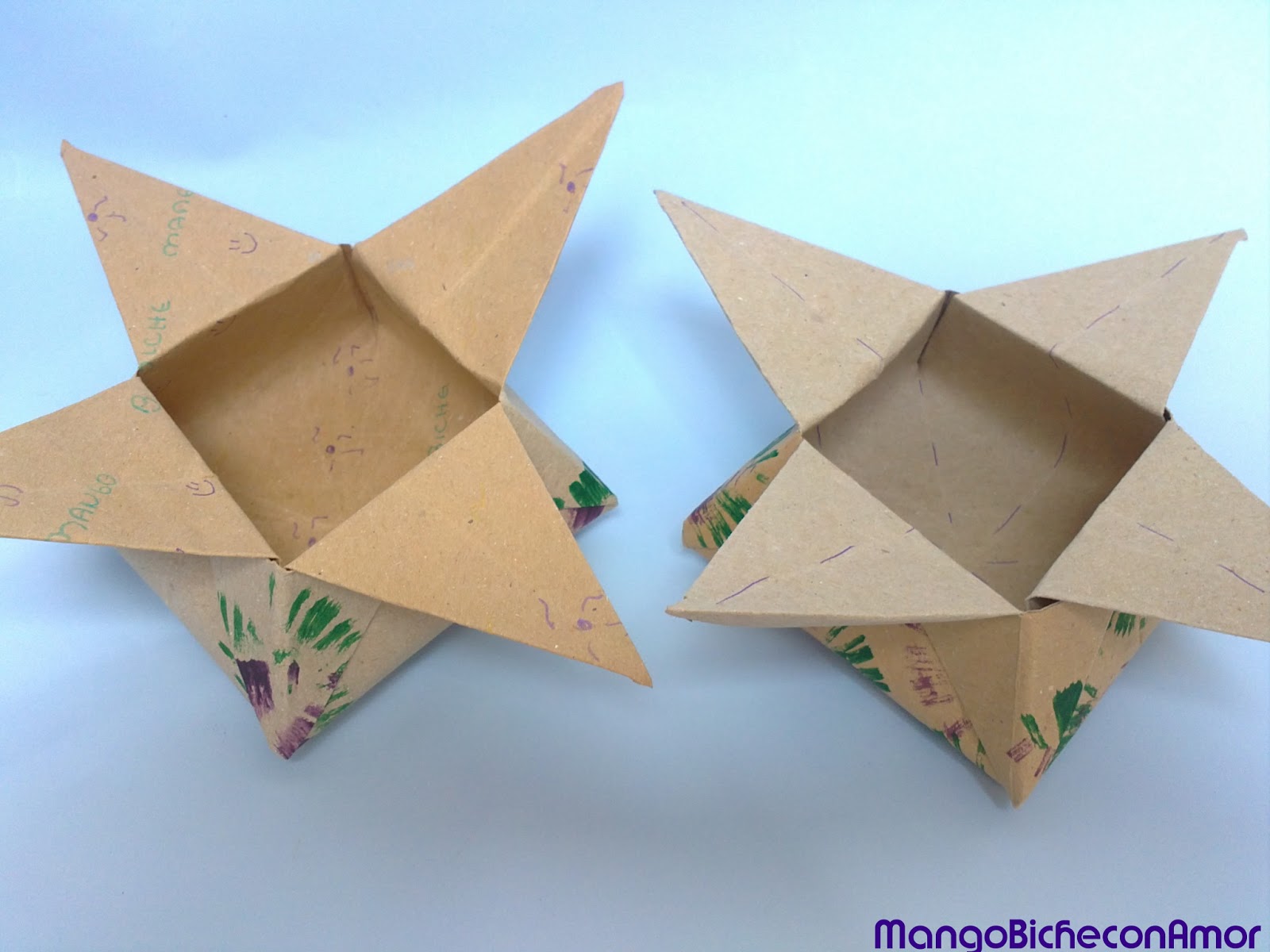 CAJITA ORIGAMI PARA DECORAR | Manualidades