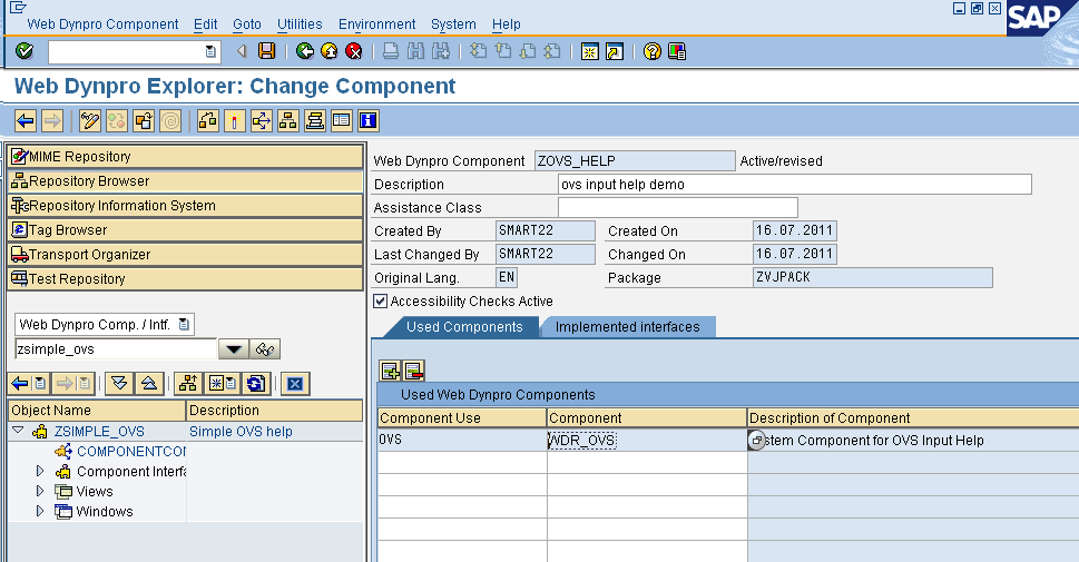 The Abap Ovs Search Help In Web Dynpro