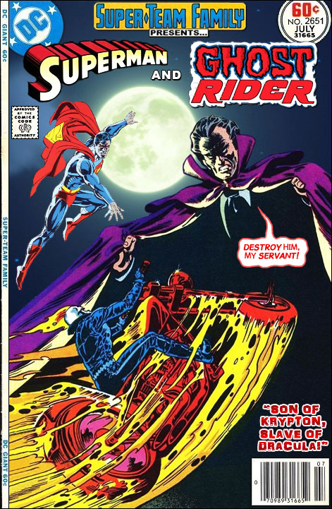 Super-Team Family: The Lost Issues!: Superman and Ghost Rider