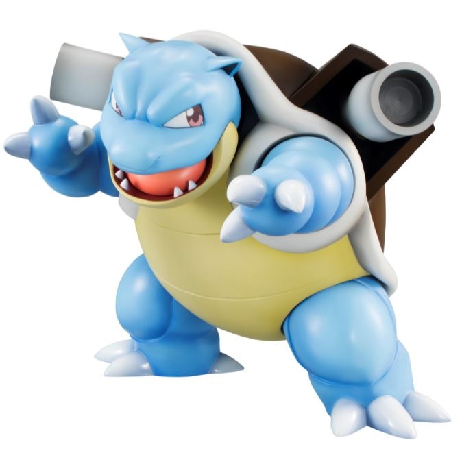 Preview de la G.E.M. de Gary Oak & Blastoise de Pokémon por MegaHouse